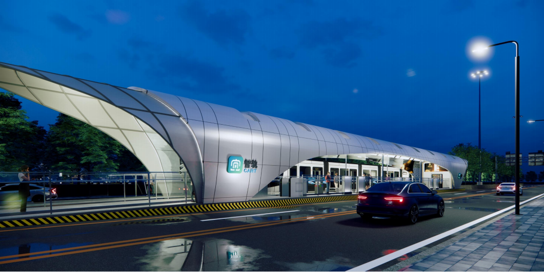 World's Longest Autonomous Rail Rapid Transit(ART) Line Opens in Yibin