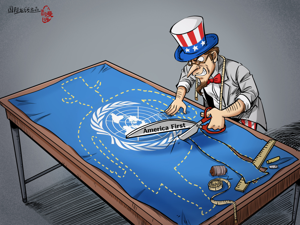 【Editorial Cartoon】Tailor-Made Rules-国际在线